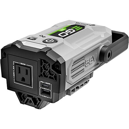 EGO POWER+ Portable Inverter, 180W, Power Inverter Generator, Quiet ...
